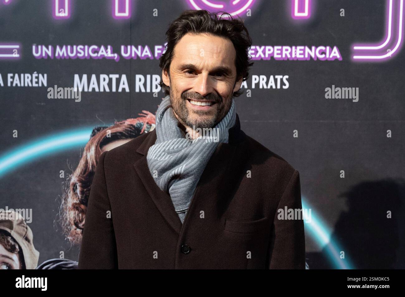 Iván Sánchez attended 'Gipsy. The Musical' Photocall at theatre Apolo ...