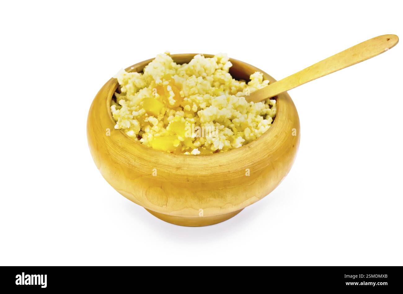 Pumpkin porridge in white Cut Out Stock Images & Pictures - Alamy