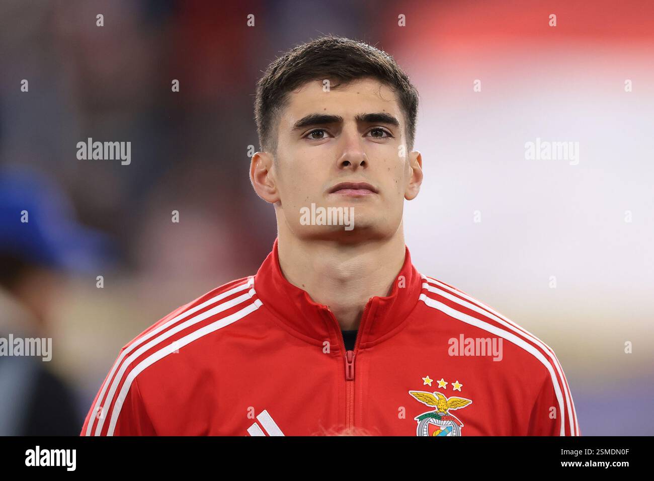 Monaco, Monaco. 12th Feb, 2025. Antonio Silva of SL Benfica looks on ...