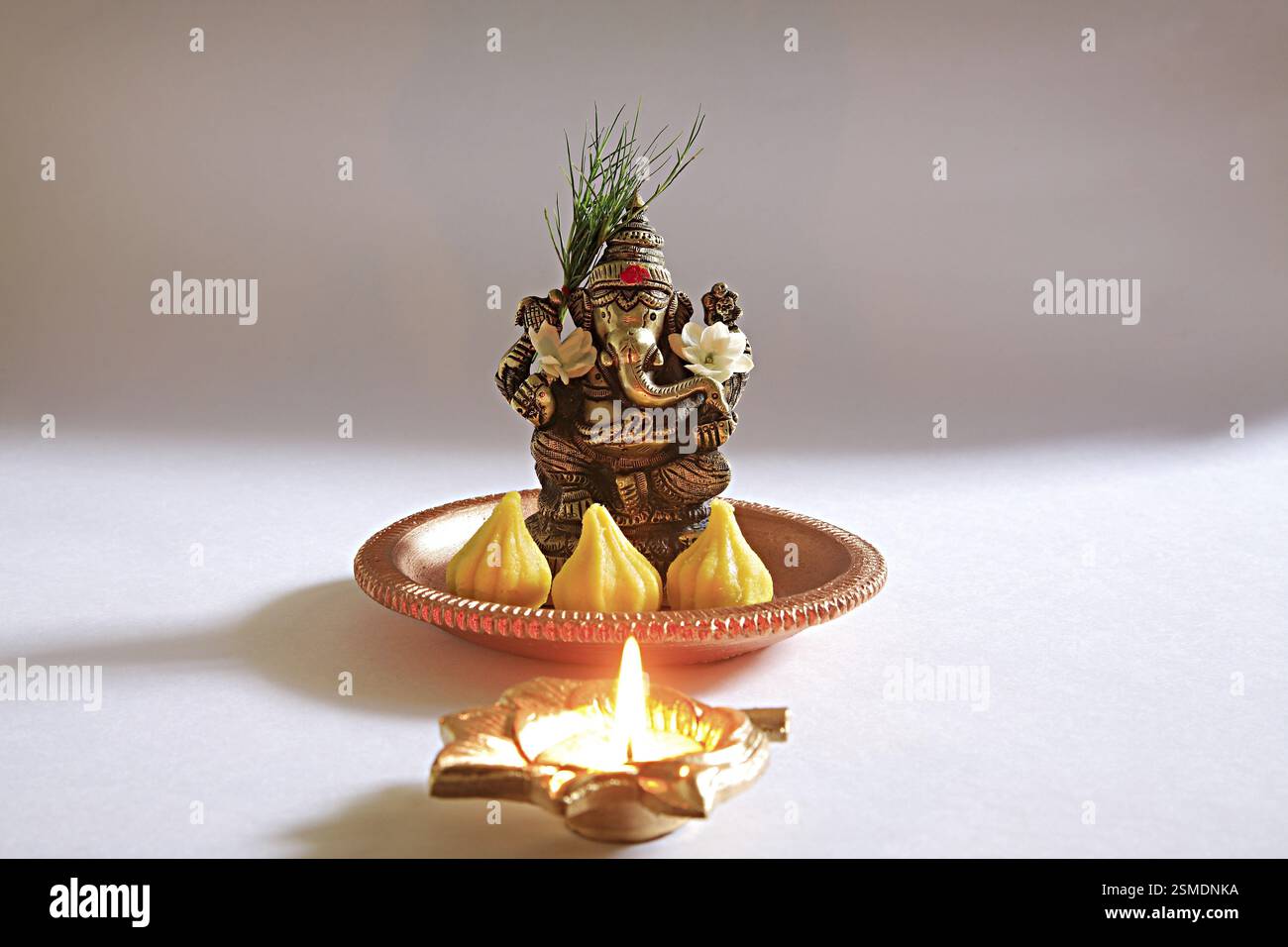 Indian festival Ganesh chaturthi celebration idol of ganpati elephant ...