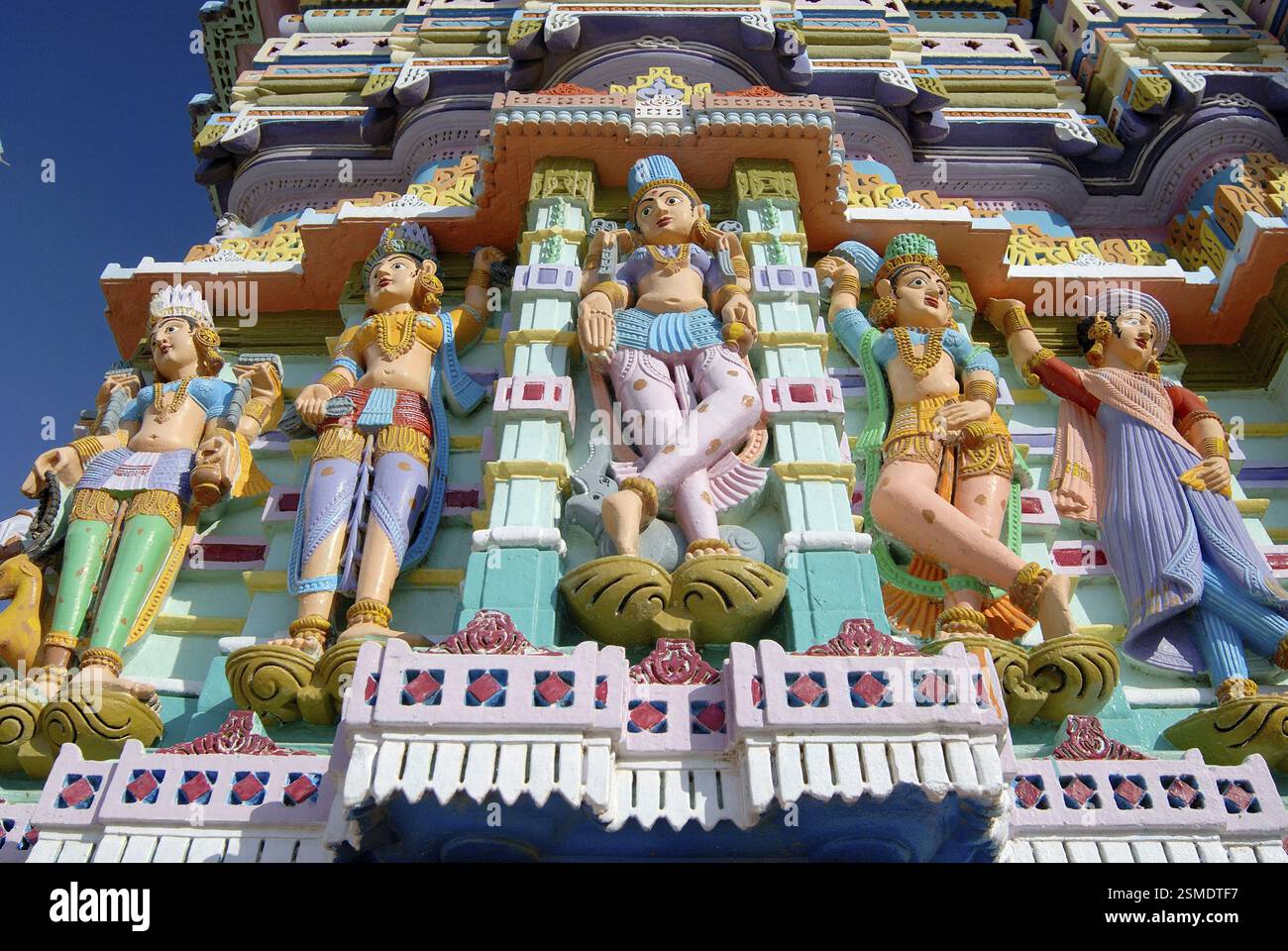 Decorative wall of Jain temple of Jakhau, Jakhau, Kutch, Gujarat, India ...