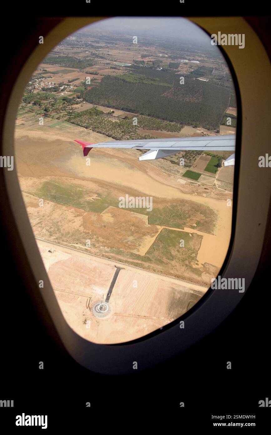 Wing from window of king fisher flight Stock Photo - Alamy