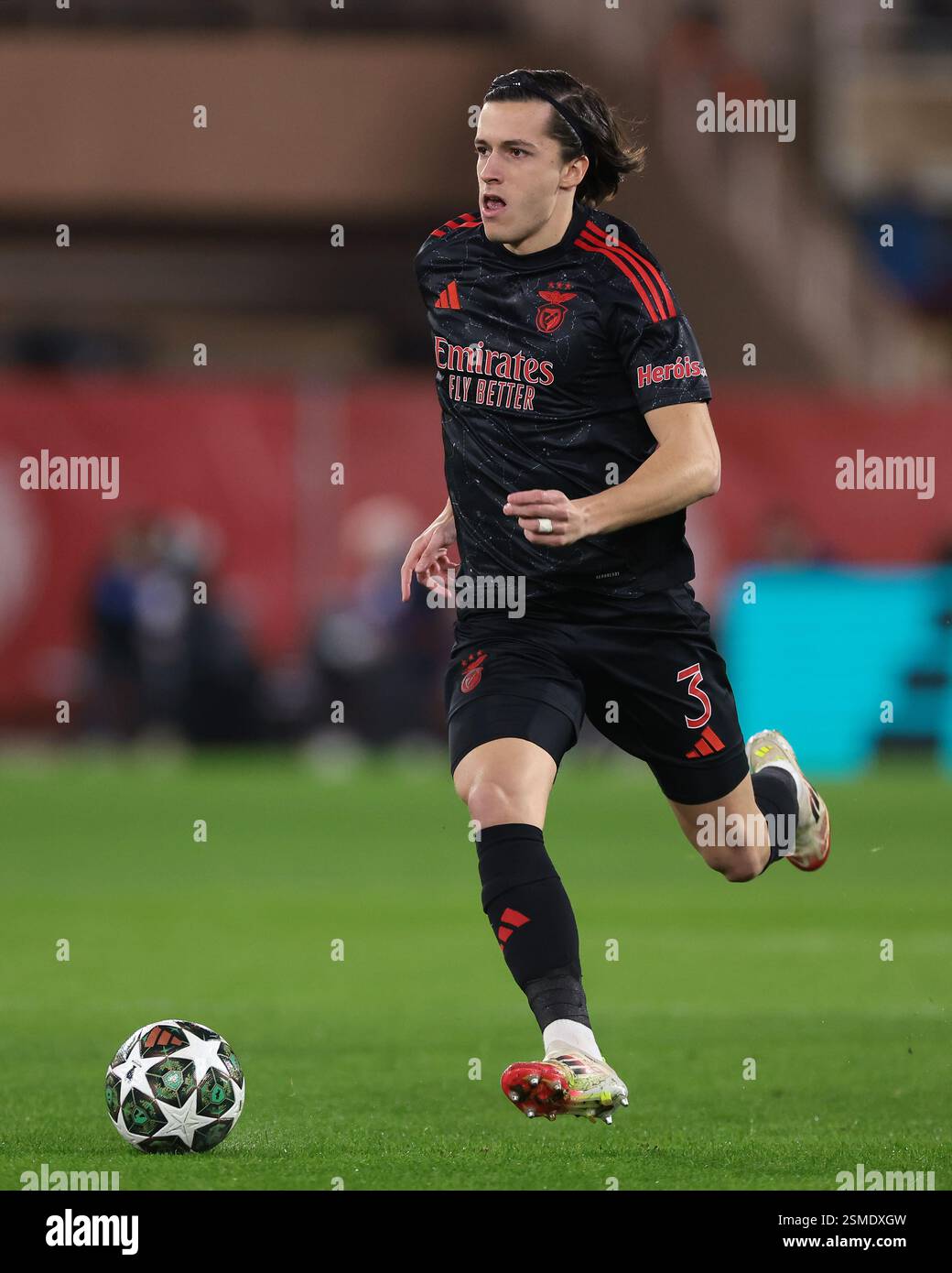 Monaco, Monaco. 12th Feb, 2025. Alvaro Carreras of SL Benfica during ...