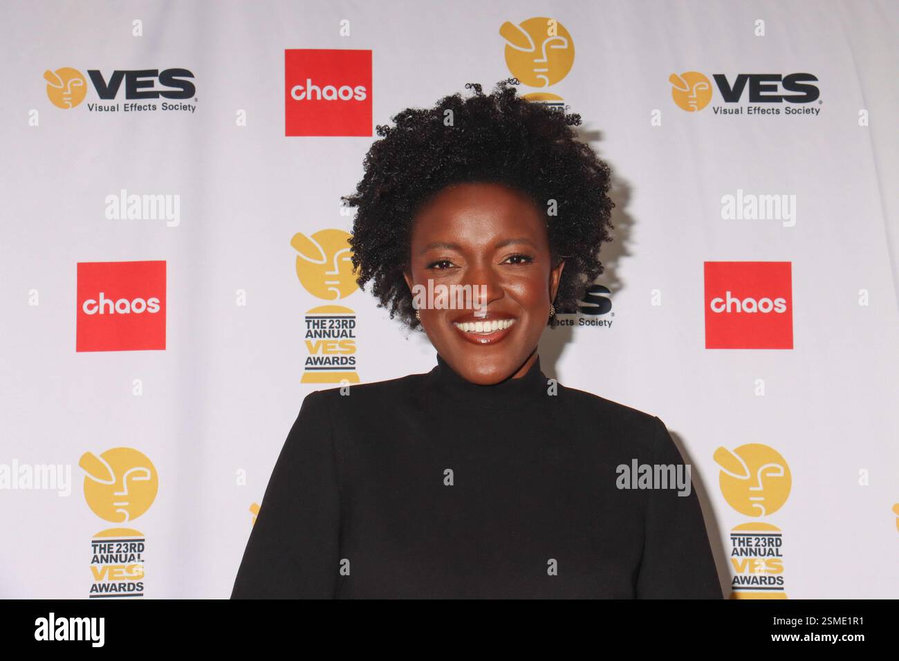 Krys Marshall 02/11/2025 The 23rd Annual VES Awards Arrival held at The Beverly Hilton in ...