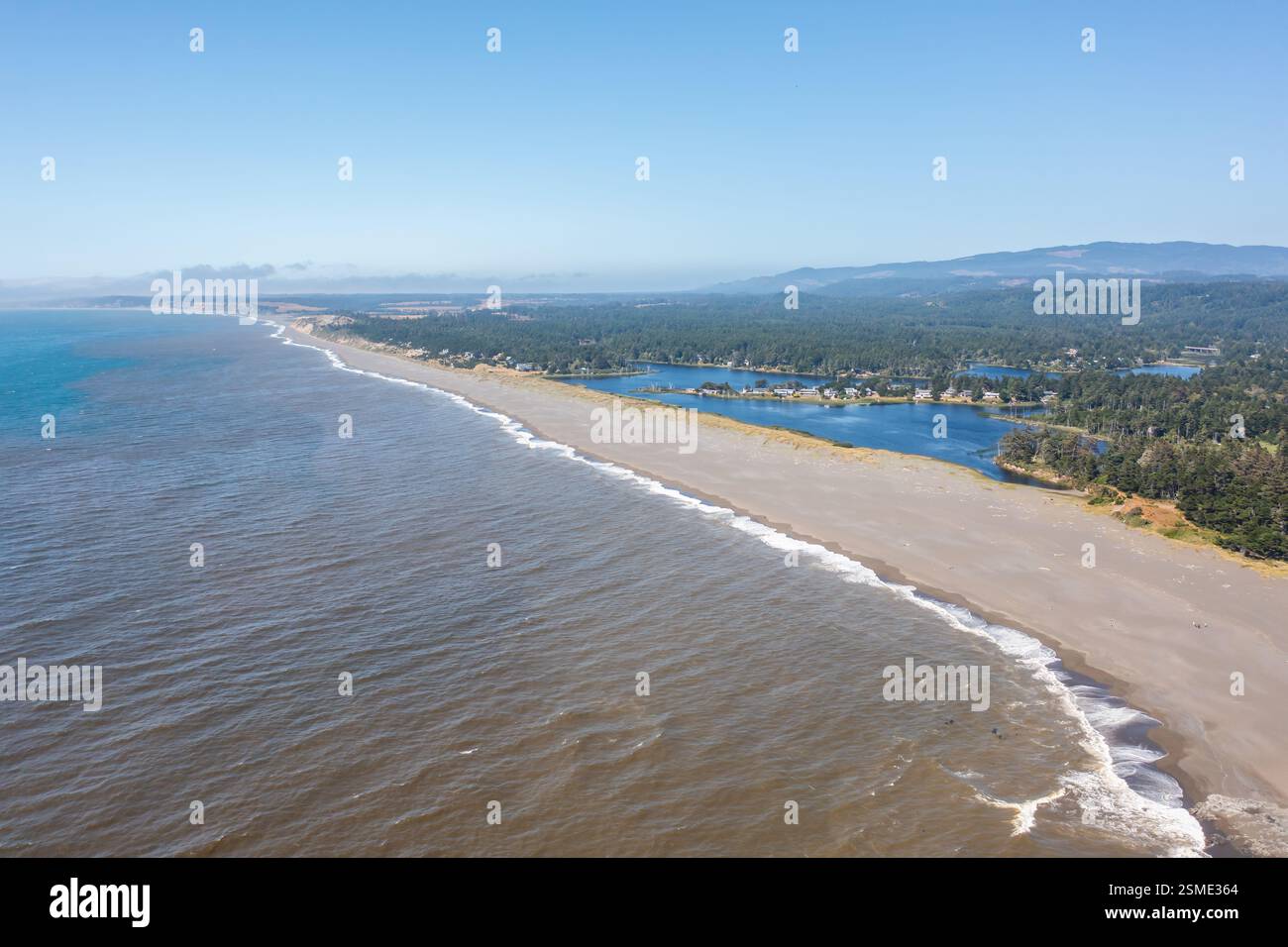 Port Orford Heads in Southern Oregon Stock Photo - Alamy