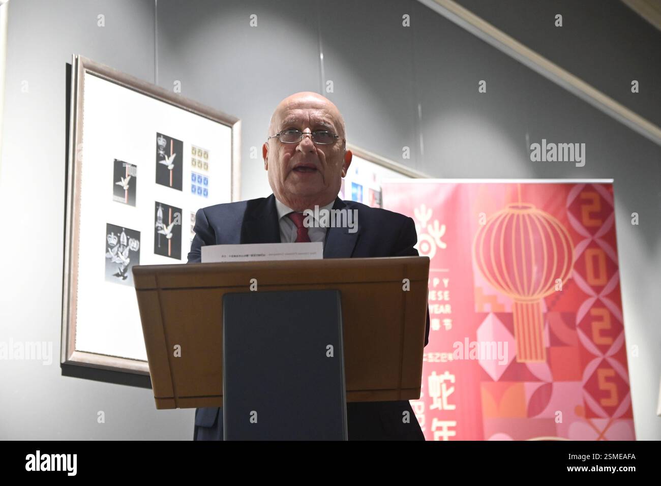 Valletta, Malta. 12th Feb, 2025. Joseph said, Chairman of the Board of ...