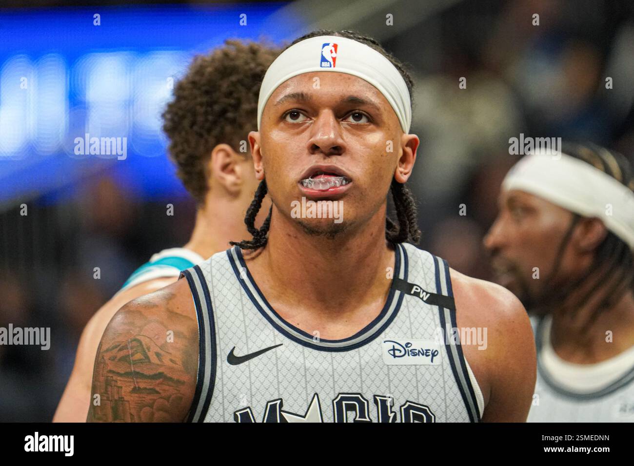 Orlando, Florida, USA, February 12, 2025, Orlando Magic's Paolo ...