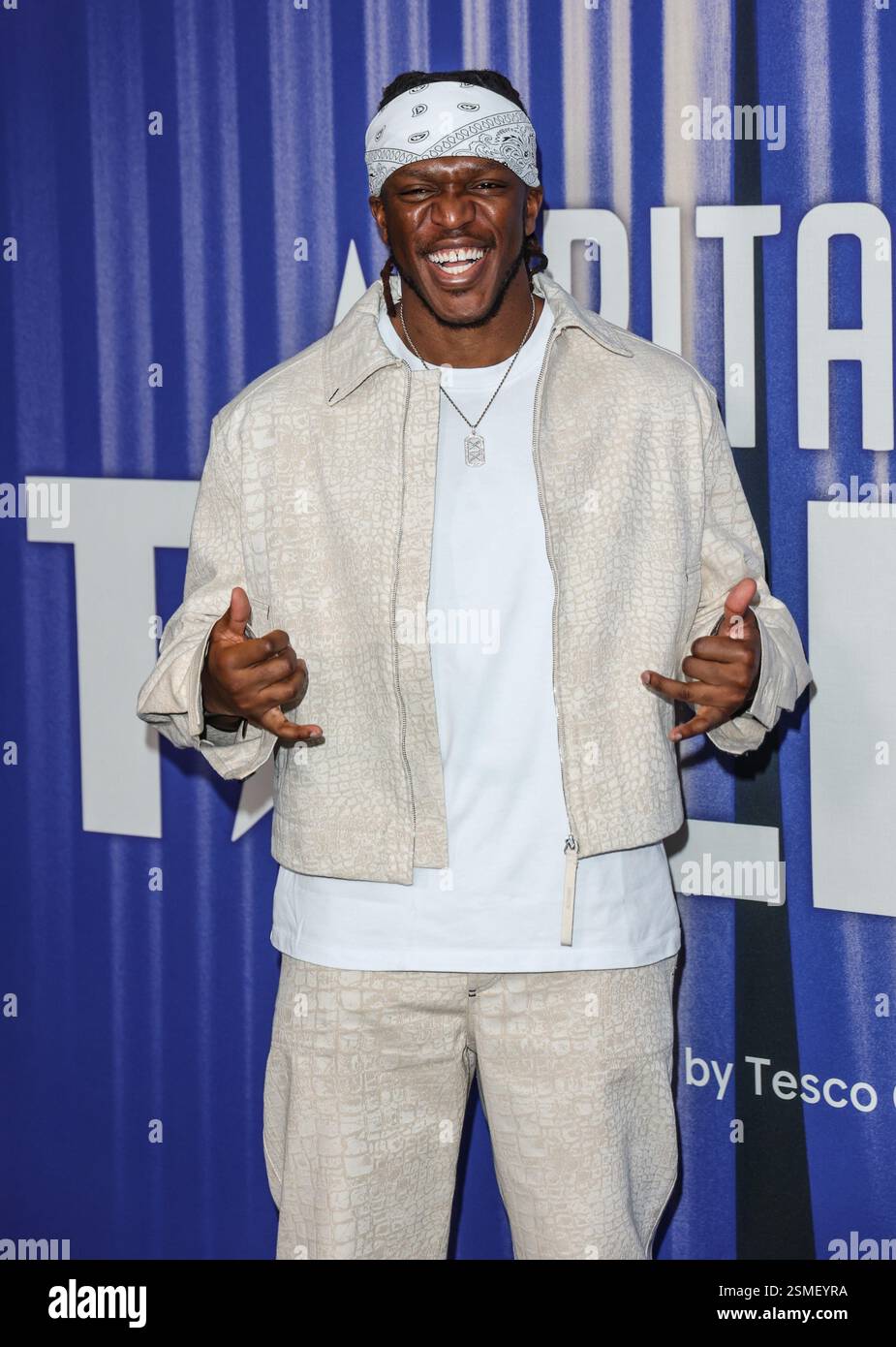 London, UK. 12th Feb, 2025. KSI attends the "Britain's Got Talent ...