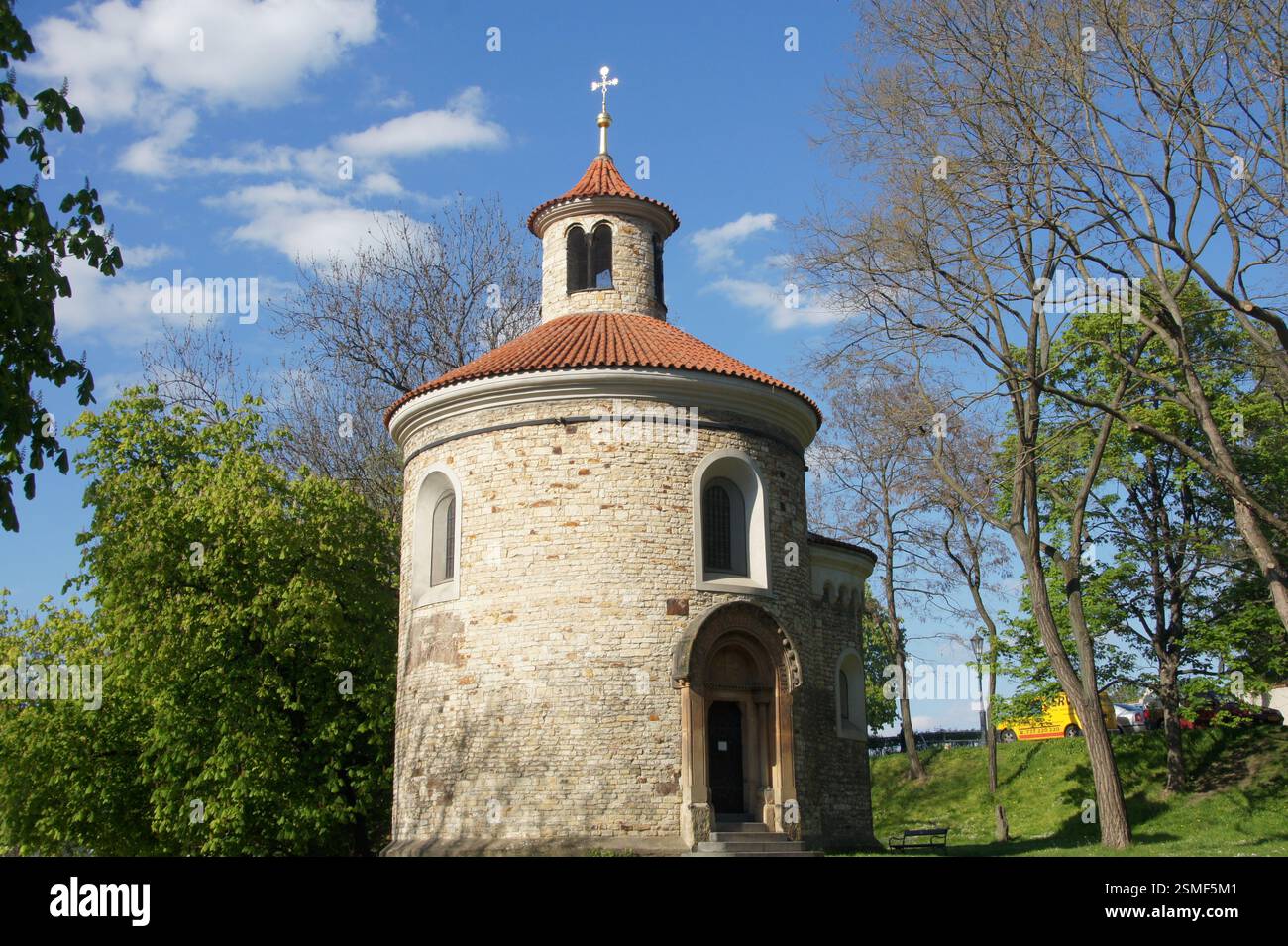 Rotunda of St. Martin, an ancient Romanesque church, is a symbol of ...