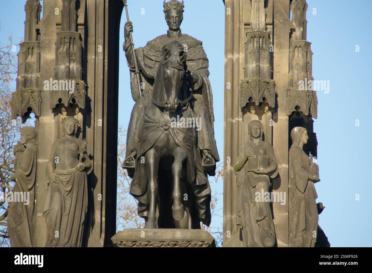 Macquarie Park, Czech Republic, equestrian statue of King Edward VII ...