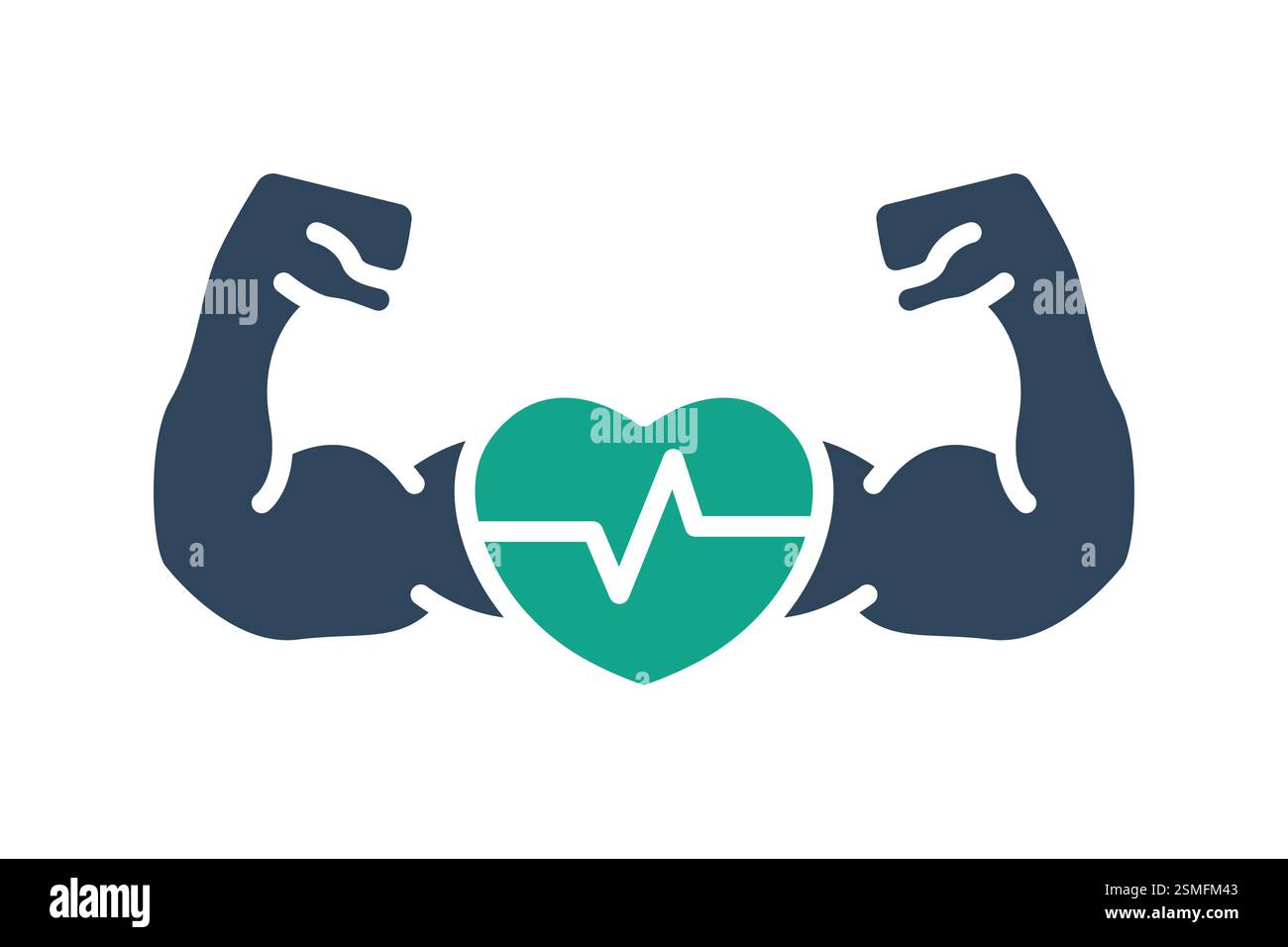 Endurance of the arm muscles Stock Vector Images - Alamy