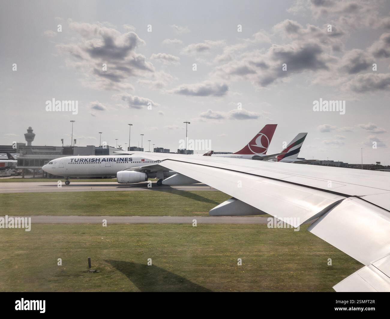 SCHIPOL, NETHERLANDS - AUGUST 12, 2024: Turkish Airlines Airbus A330 on ...
