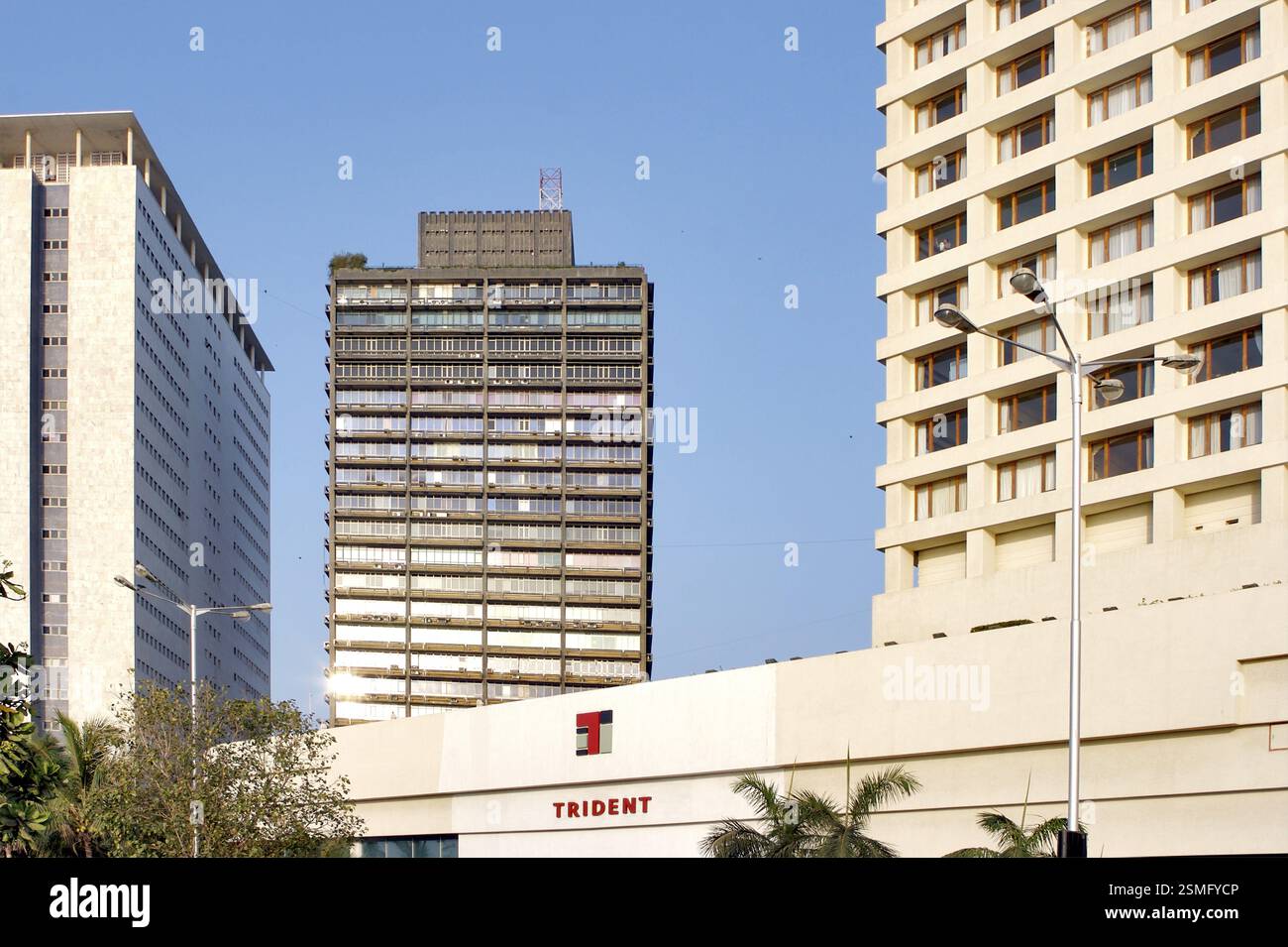 Multi-storeyed Hotel Trident Air India and Express Tower at Nariman ...
