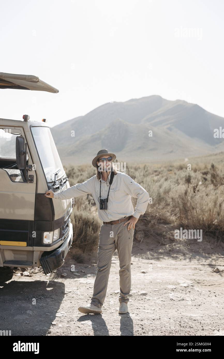 Ranger in the safari park South Africa Stock Photo - Alamy