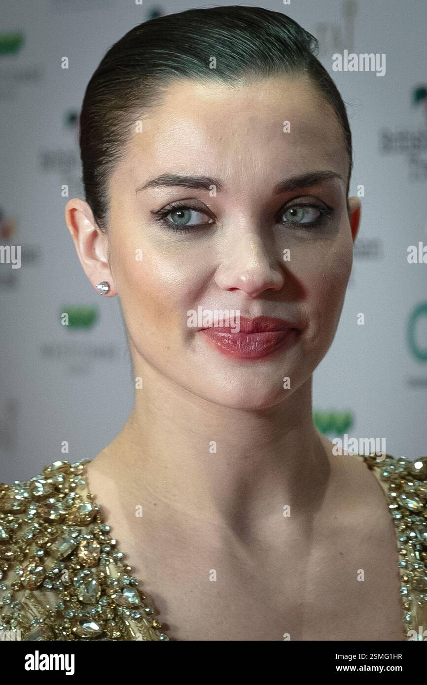 London, UK. 12th February 2025. Amy Jackson attends the British Asian ...