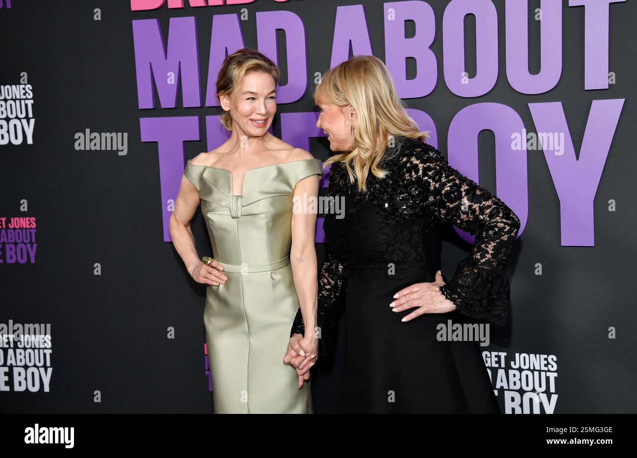 Renée Zellweger, left, and author Helen Fielding attend the special ...