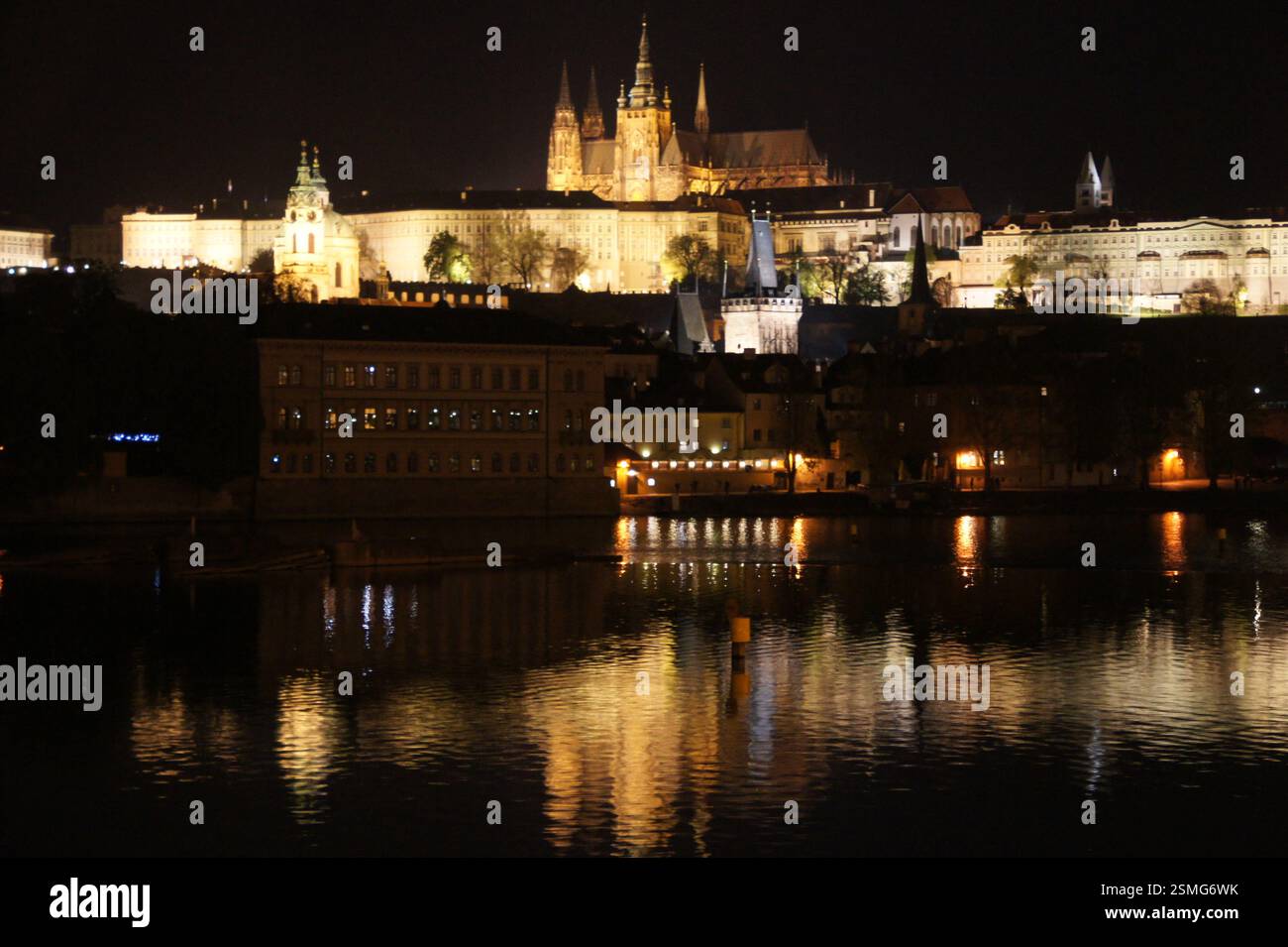 Prague Castle, a symbol of Czech history and culture, stands ...
