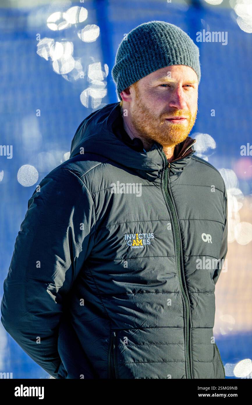 Whistler, Canada. 12th Feb, 2025. Prince Harry, Duke of Sussex at ...