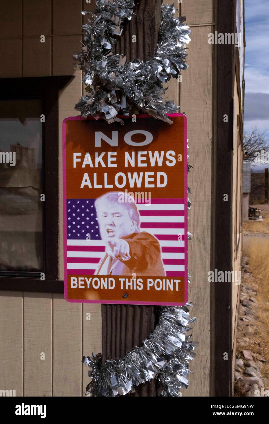Tombstone, Arizona, USA. 12th Feb, 2025. The Trump Store in Tombstone ...