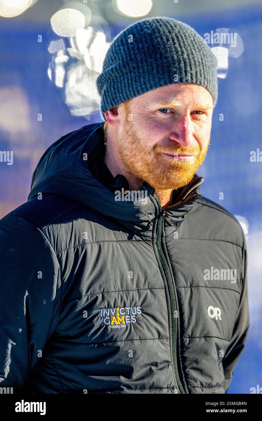 Whistler, Canada. 12th Feb, 2025. Prince Harry, Duke of Sussex at ...