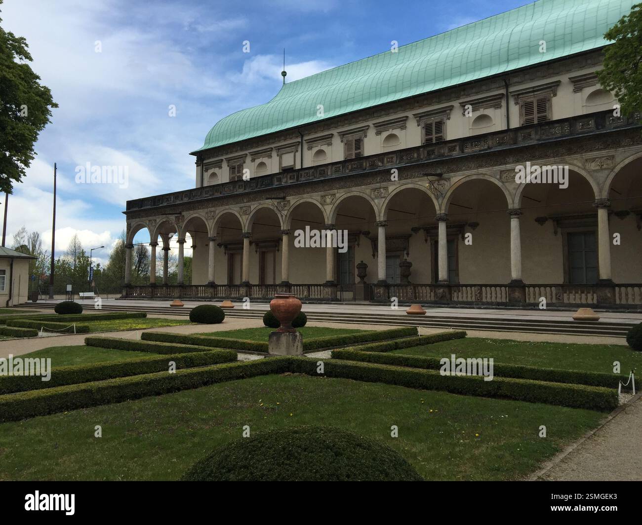 The Belvedere Summer Palace in Czech Republic is a stunning Baroque ...