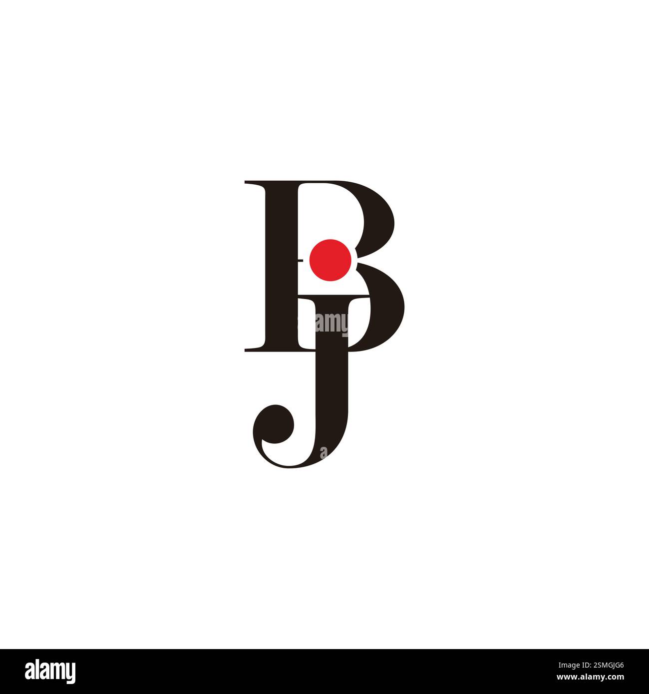 letters jb modern simple elegant logo vector Stock Vector Image & Art ...