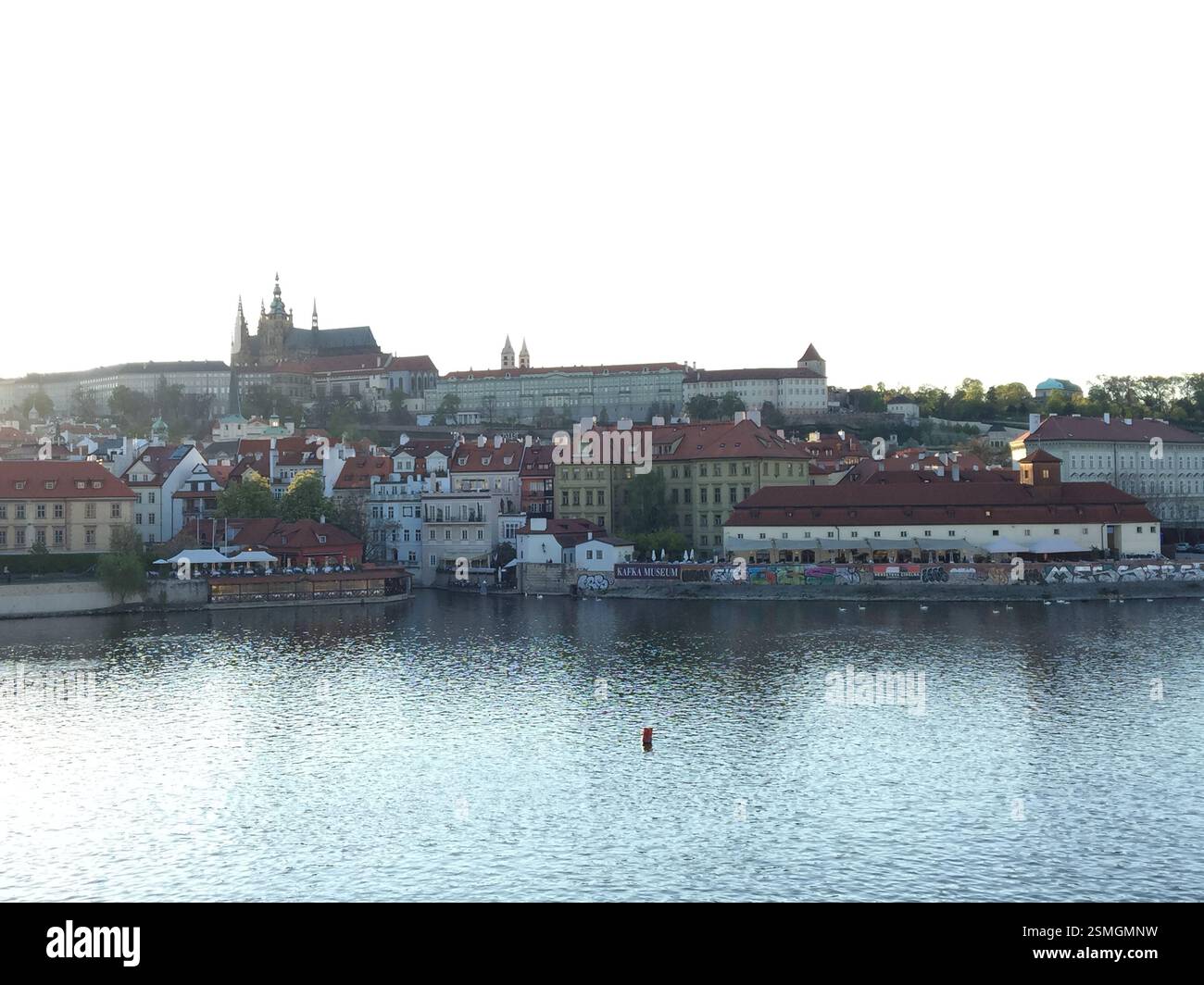 Prague Castle, a symbol of Czech history and culture, dominates the ...