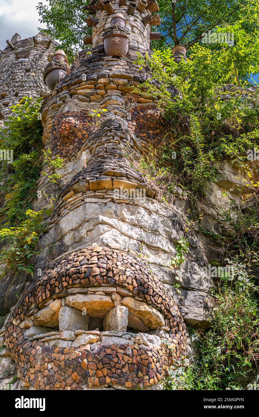 GUIZHOU, GUIYANG, CHINA, 16 AUGUST, 2022: Unique Architectural Art of ...