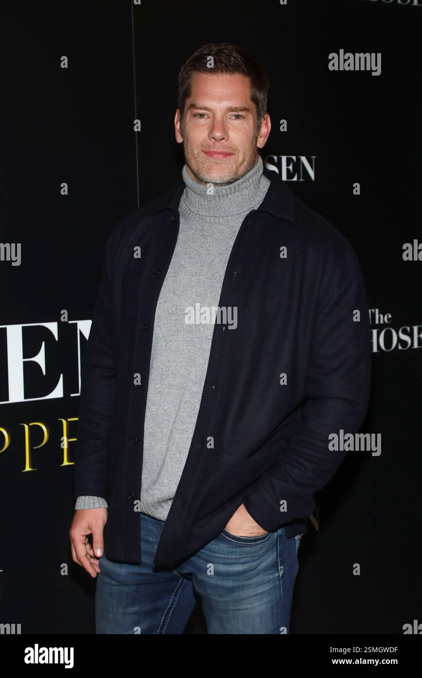 Director Dallas Jenkins attends a special screening of "The Chosen ...