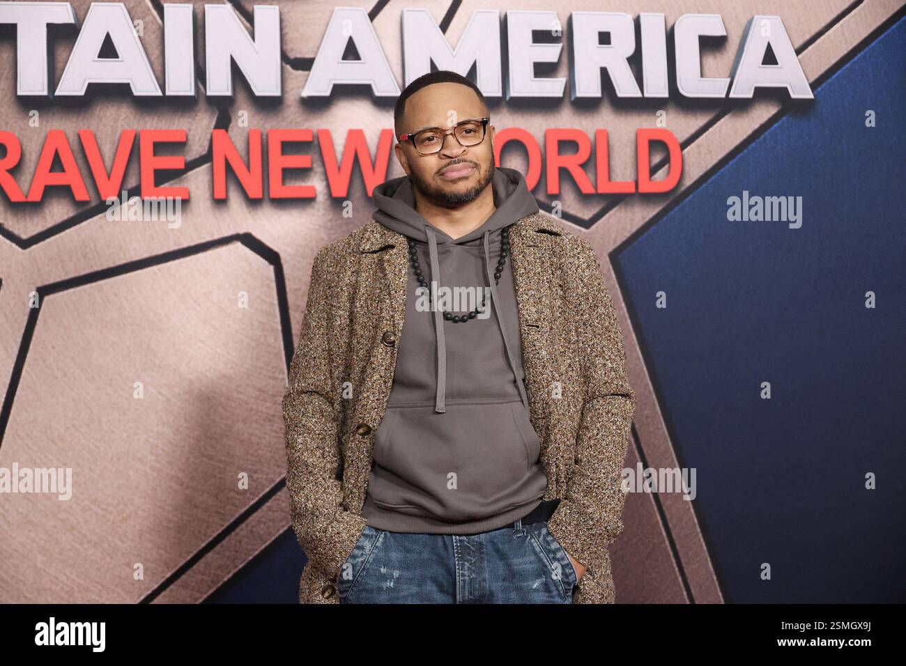 February 11, 2025, Los Angeles, California, USA: Eugene Byrd at the ...