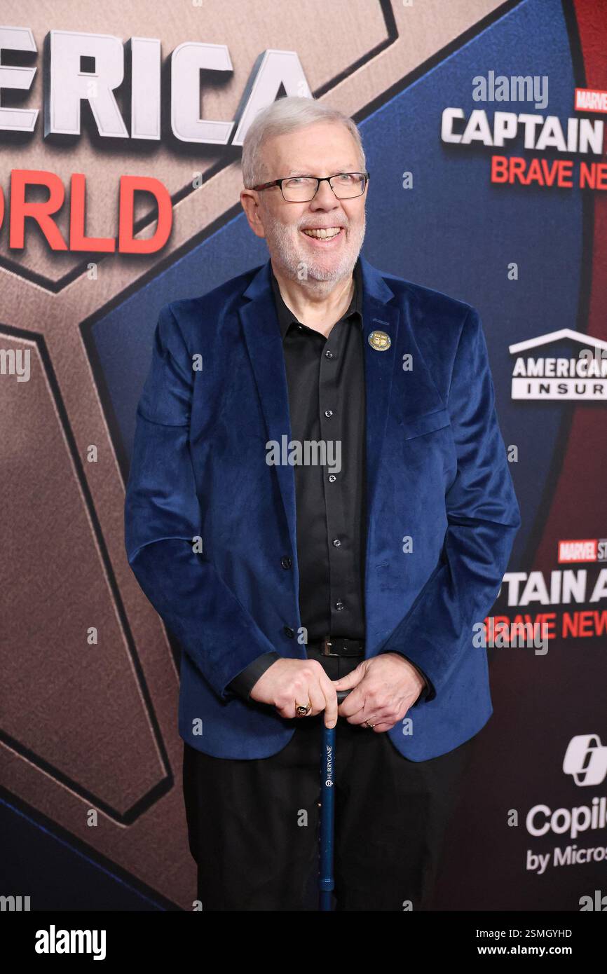 February 11, 2025, Los Angeles, California, USA: Leonard Maltin at the ...