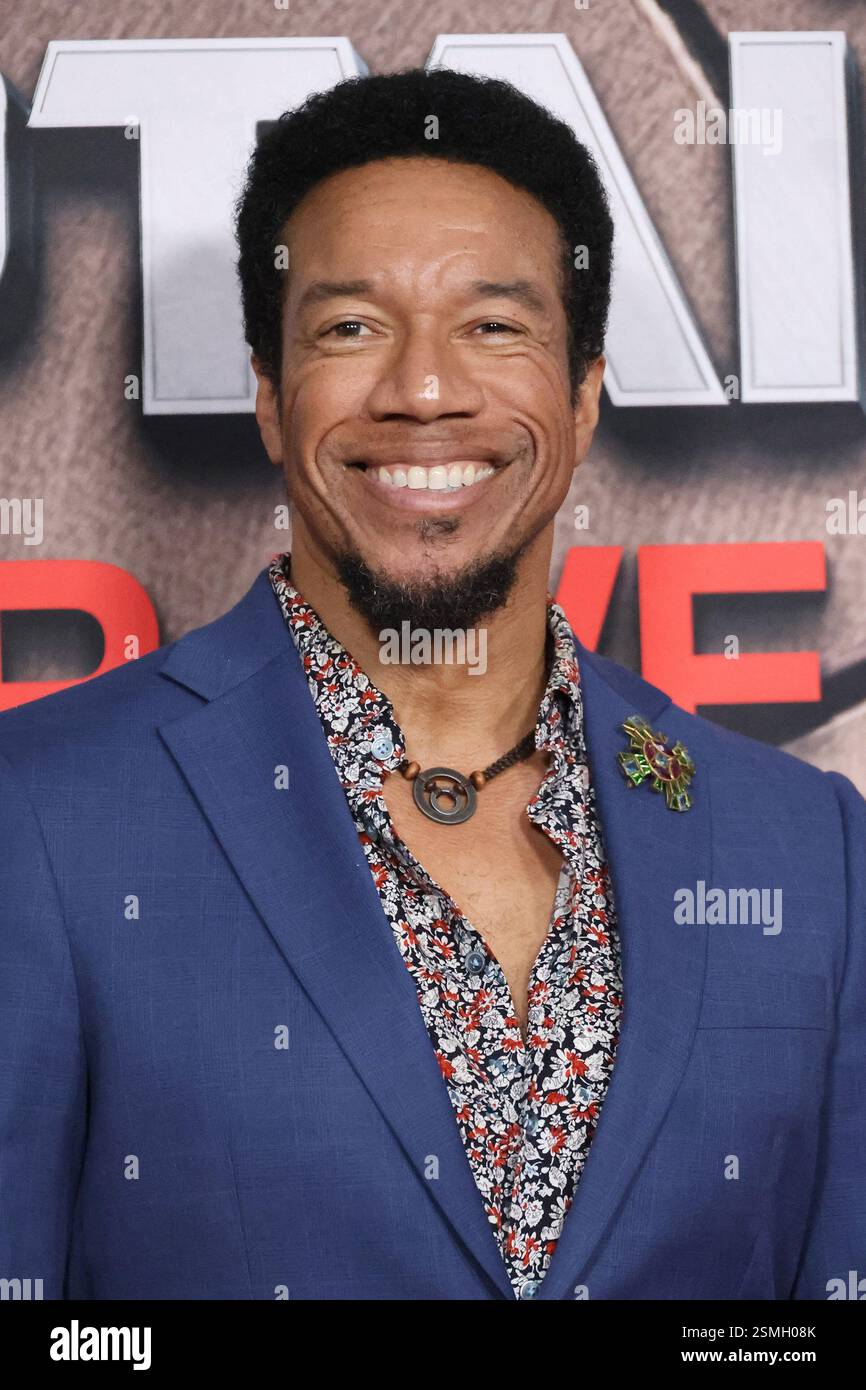 February 11, 2025, Los Angeles, California, USA: Rico Anderson at the ...