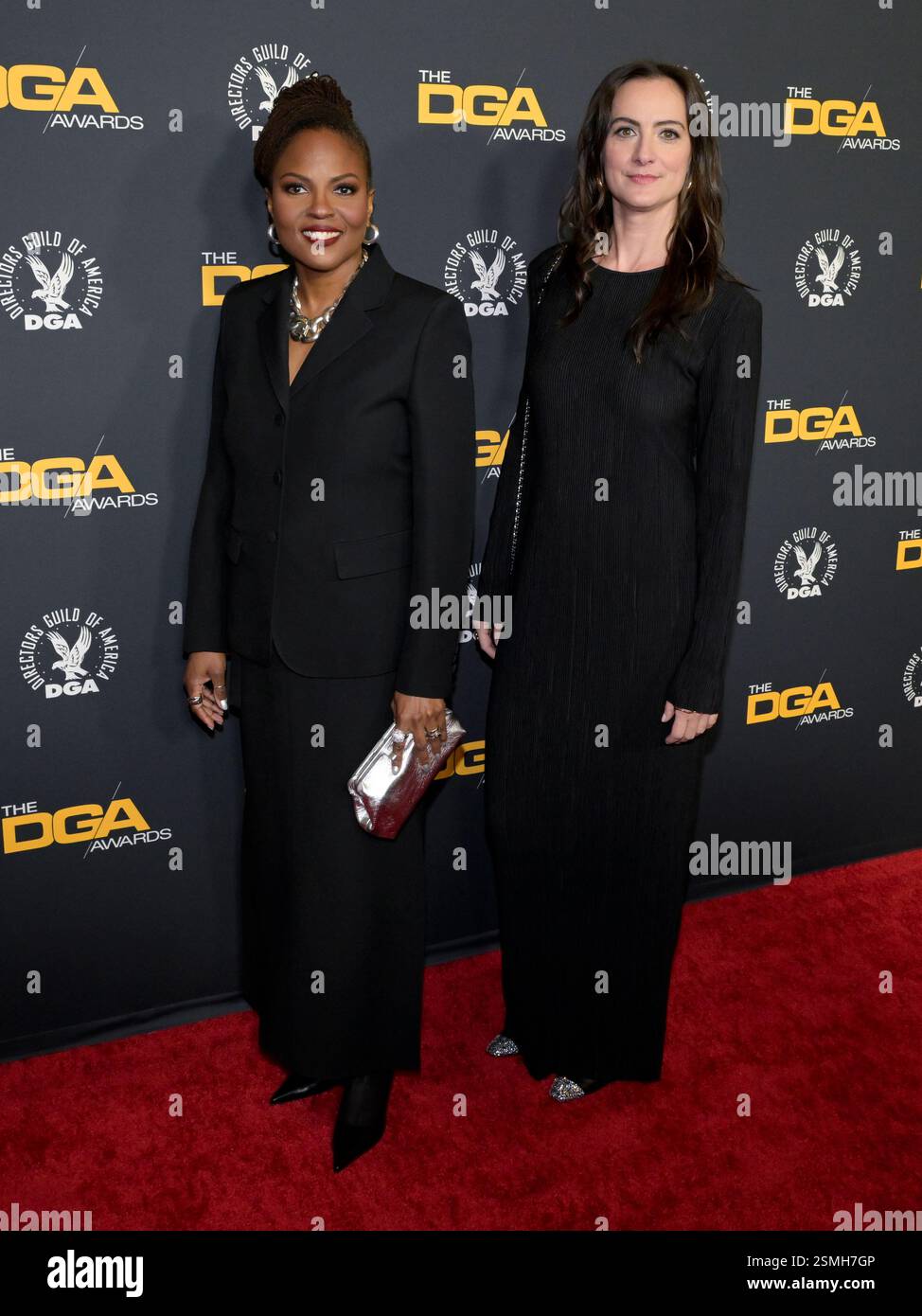 Beverly Hills, California, USA. 08th Feb, 2025. Angela Patton and ...