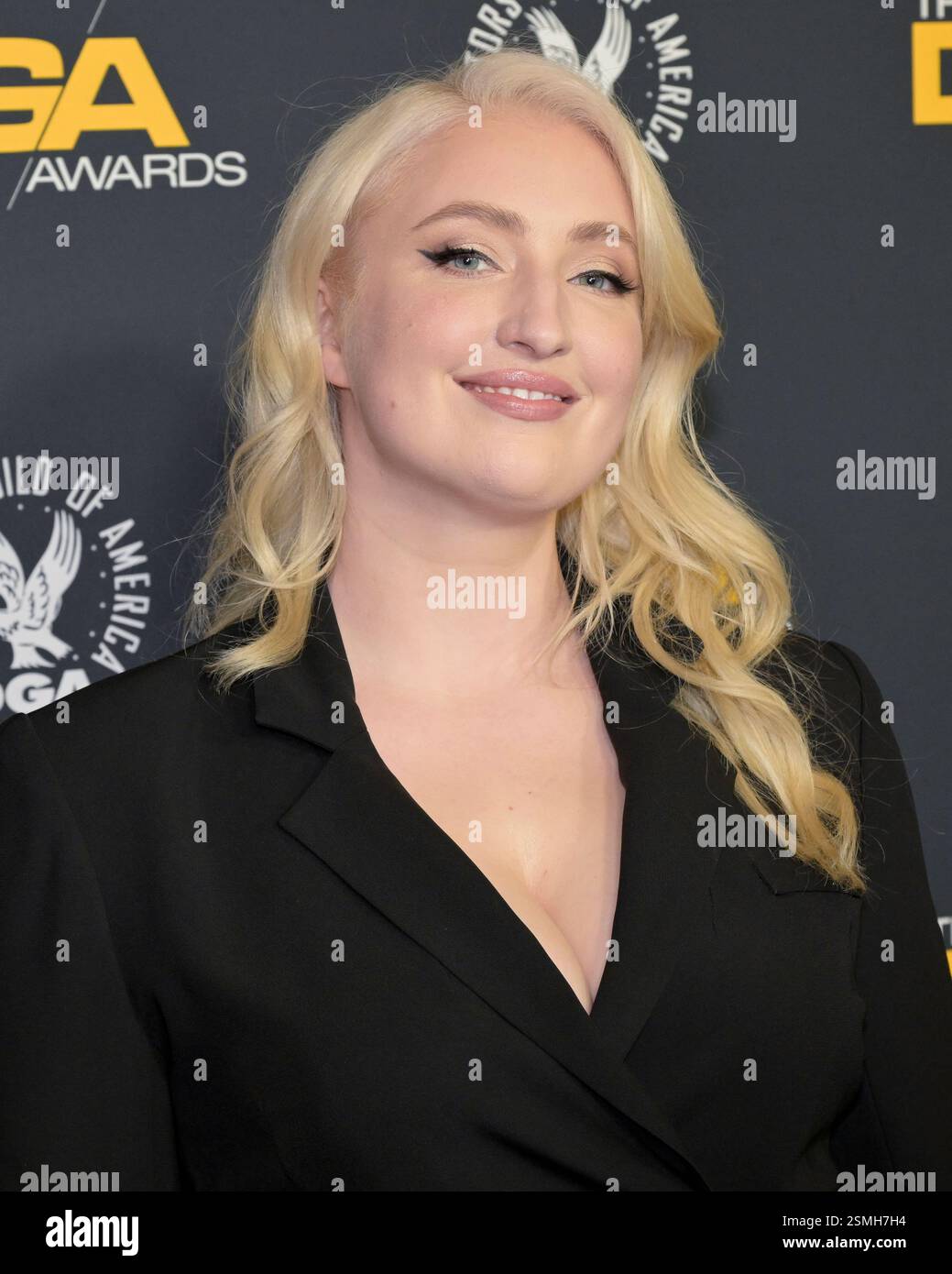 February 8, 2025, Beverly Hills, California, USA: Sophie Buddle attends ...