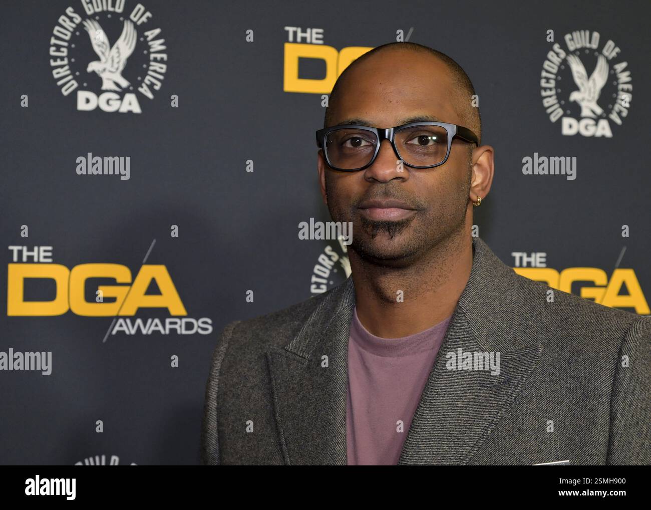 February 8, 2025, Beverly Hills, California, USA: RaMell Ross attends ...