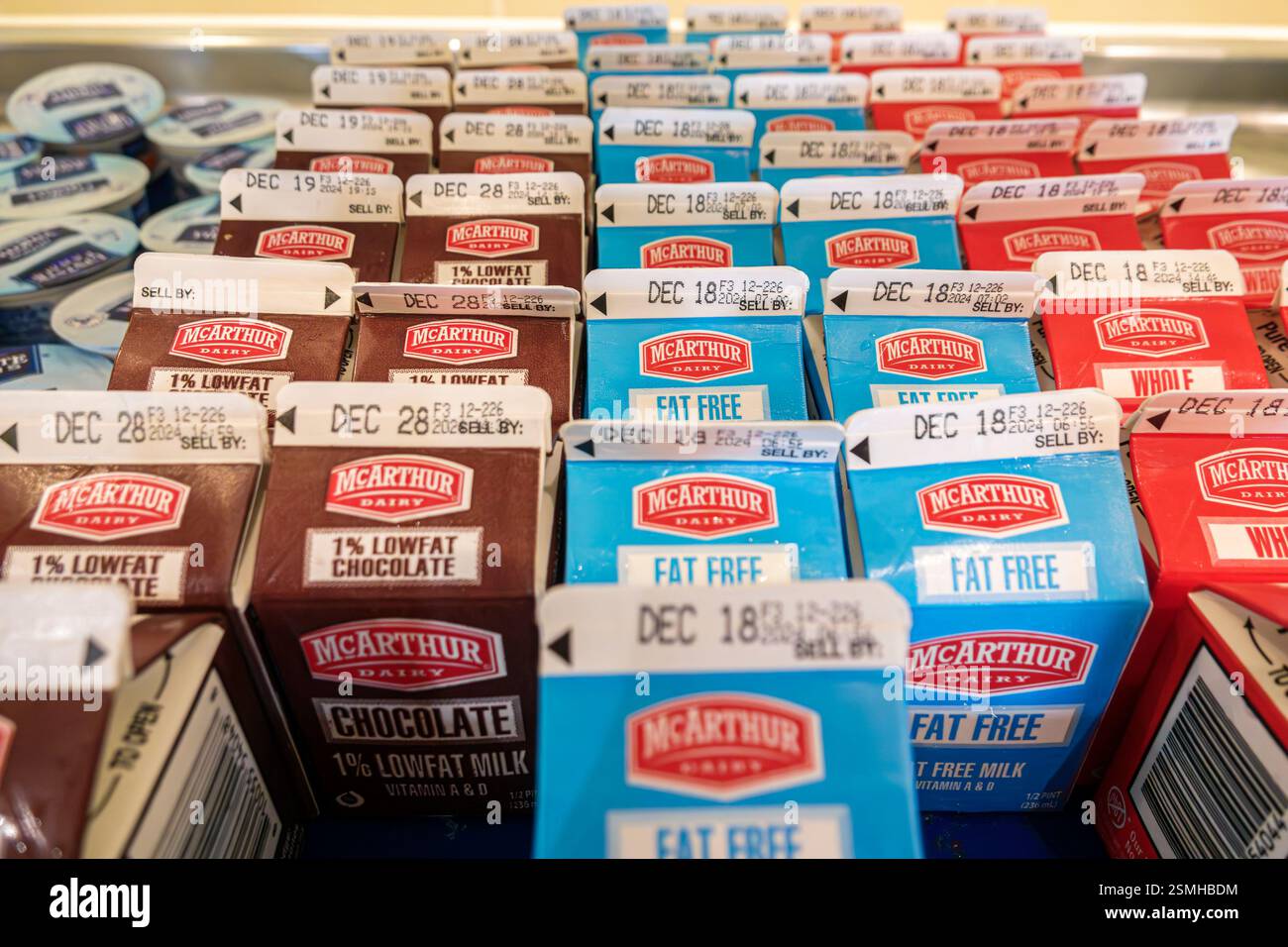 Mcarthur dairy milk cartons hi-res stock photography and images - Alamy