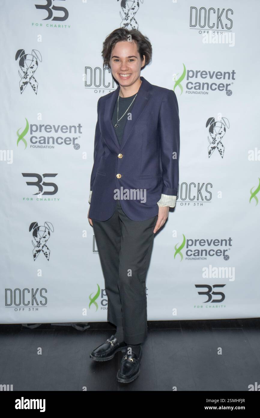 Elena Gibbs attends the Prevent Cancer Foundation Song and Video Launch ...