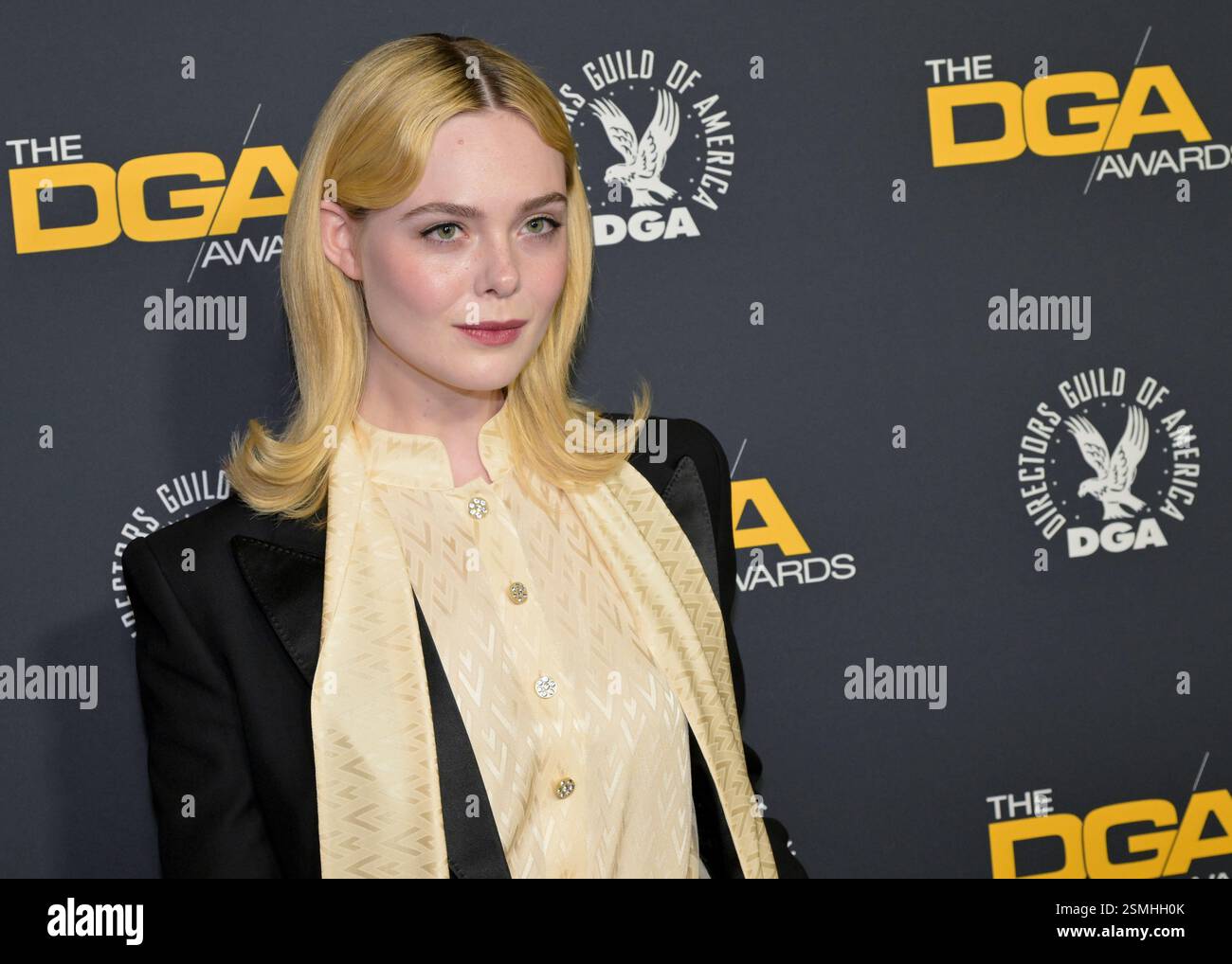 Beverly Hills, California, USA. 08th Feb, 2025. Elle Fanning. 77th ...