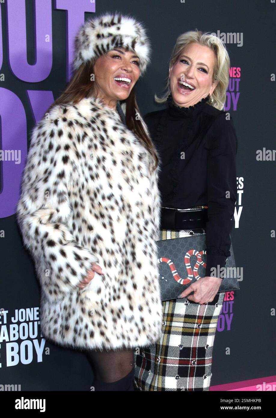 New York, NY, USA. 12th Feb, 2025. Dolores Catania and Dorinda Medley ...