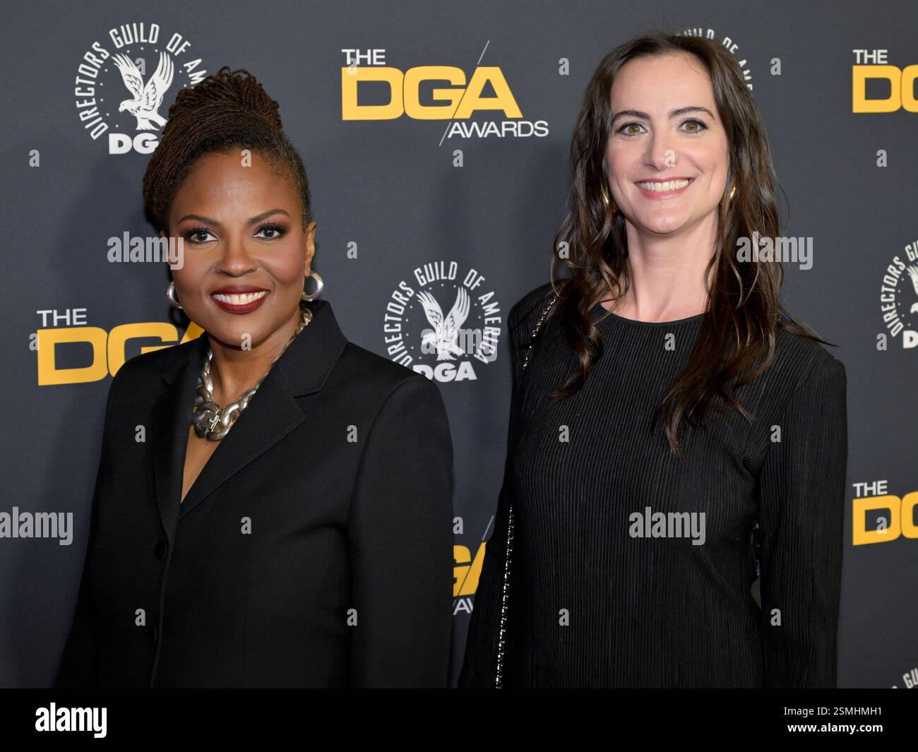 Beverly Hills, California, USA. 08th Feb, 2025. Angela Patton and ...