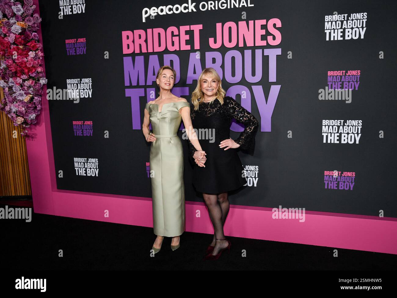 Renée Zellweger, left, and author Helen Fielding attend the special ...