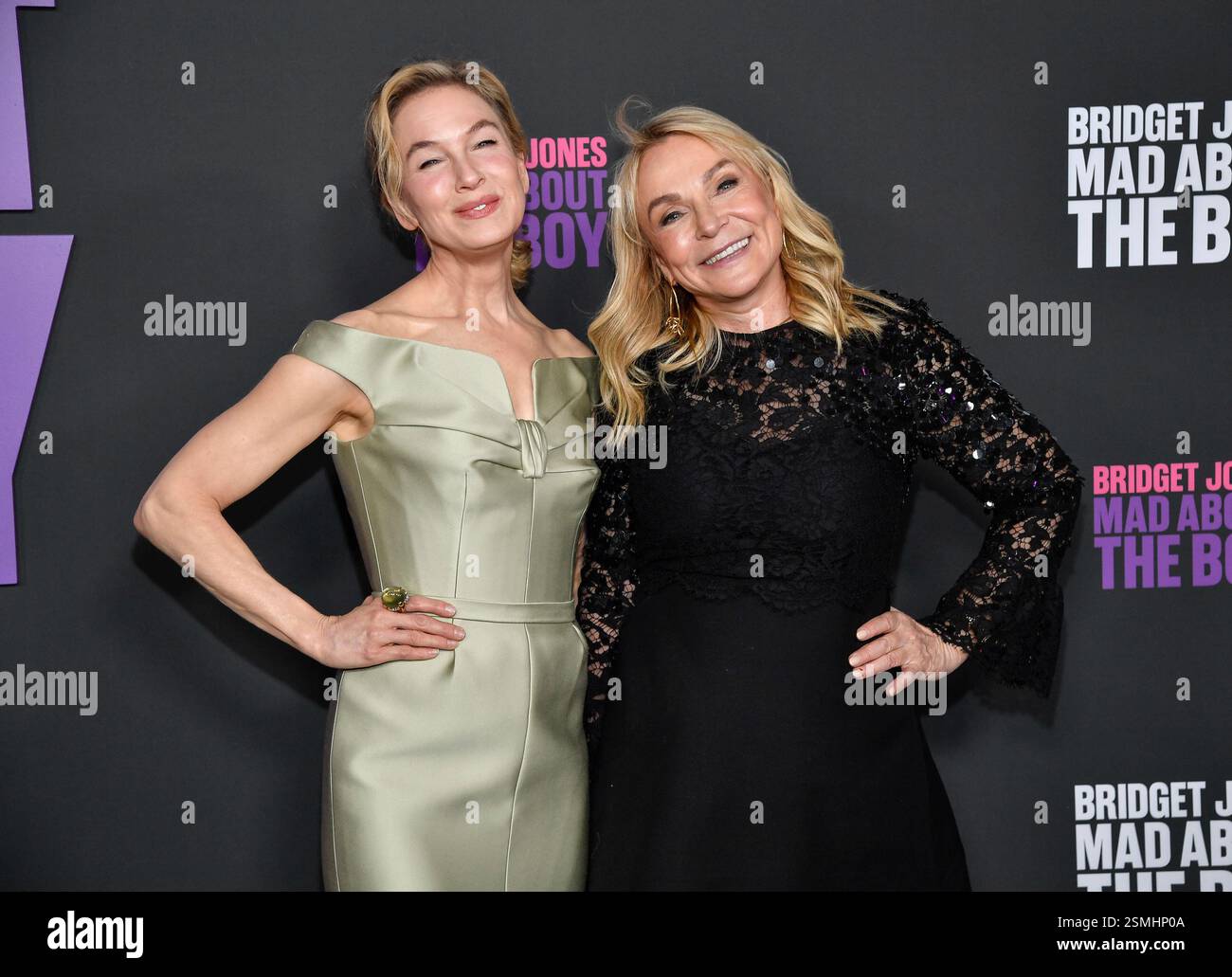Renée Zellweger, left, and author Helen Fielding attend the special ...