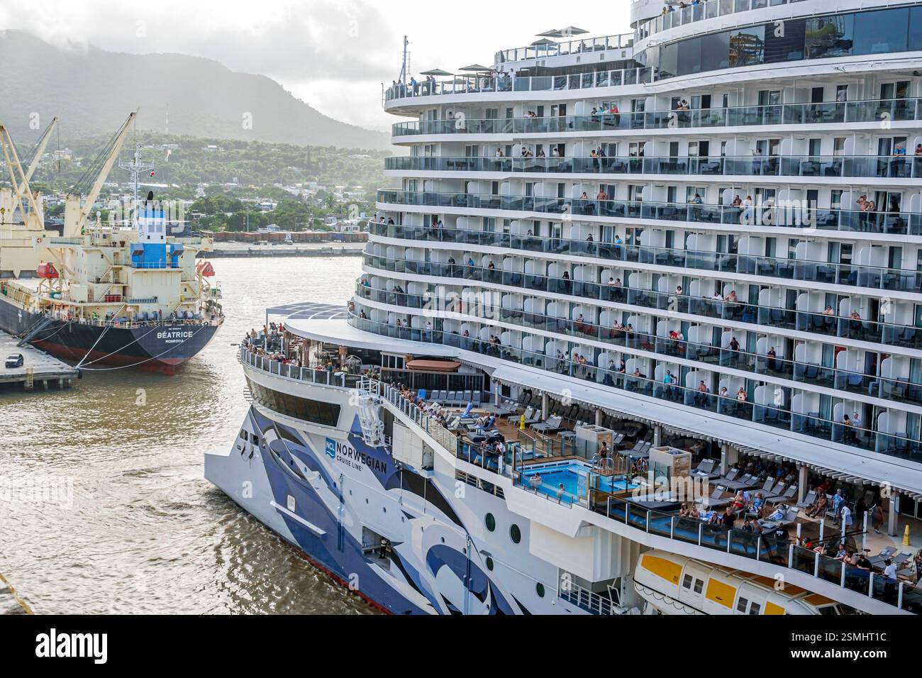 San Felipe de Puerto Plata Dominican Republic,Taino Bay port,Atlantic ...
