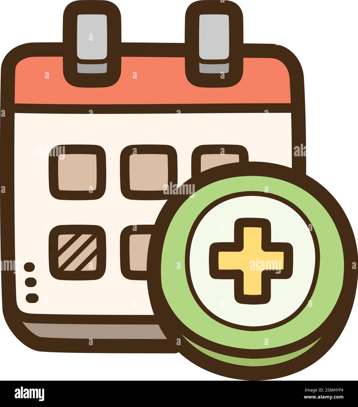 Schedule vector doodle illustration and graphicmissing value Stock ...