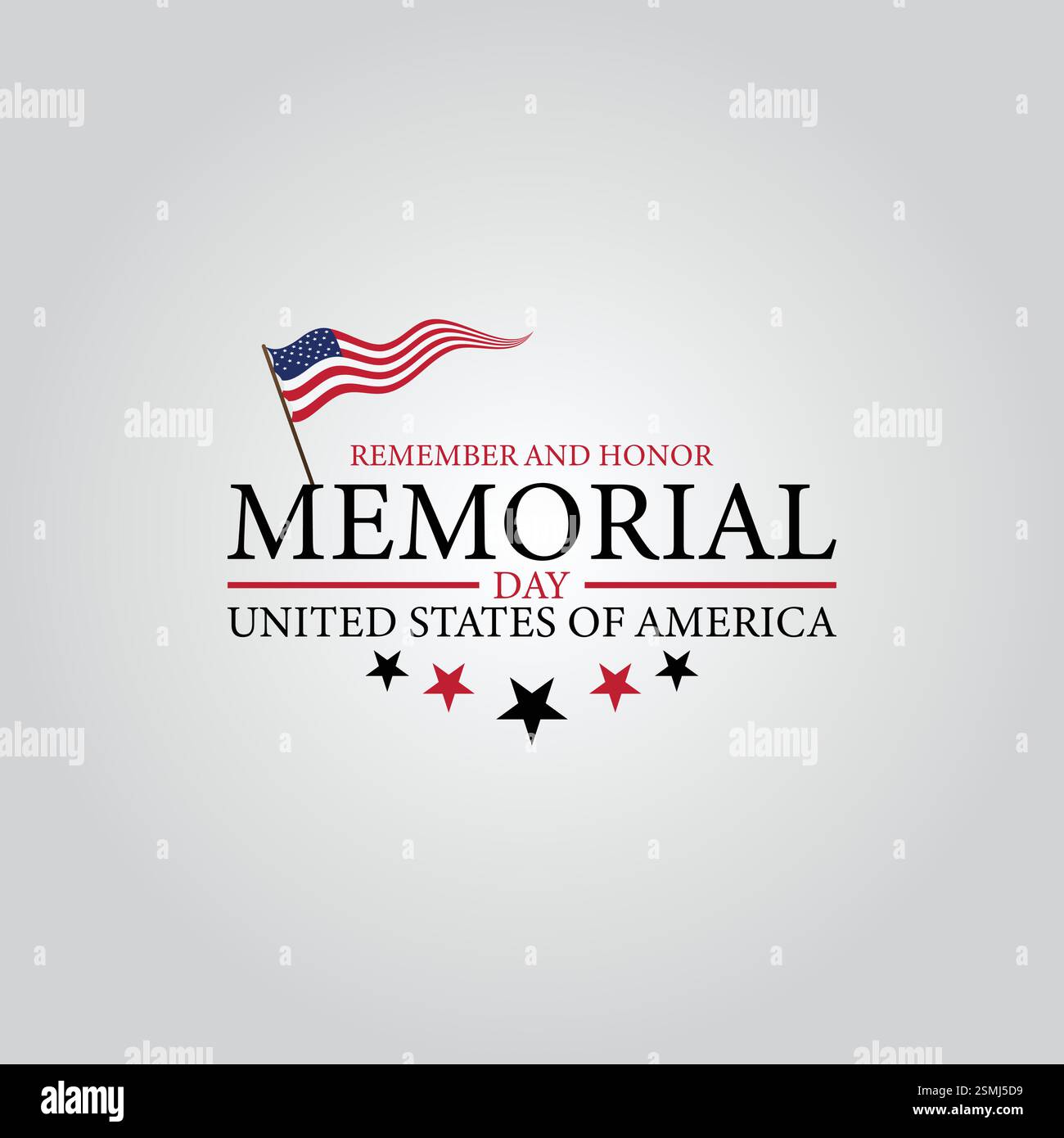 United States Memorial Day Honoring Our Heroes Past and Present Stock ...