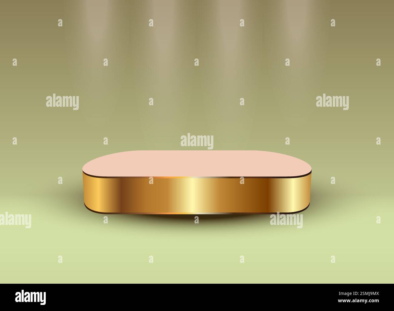 The 3Ds podium stand with circle glass backdrop used for your modern ...