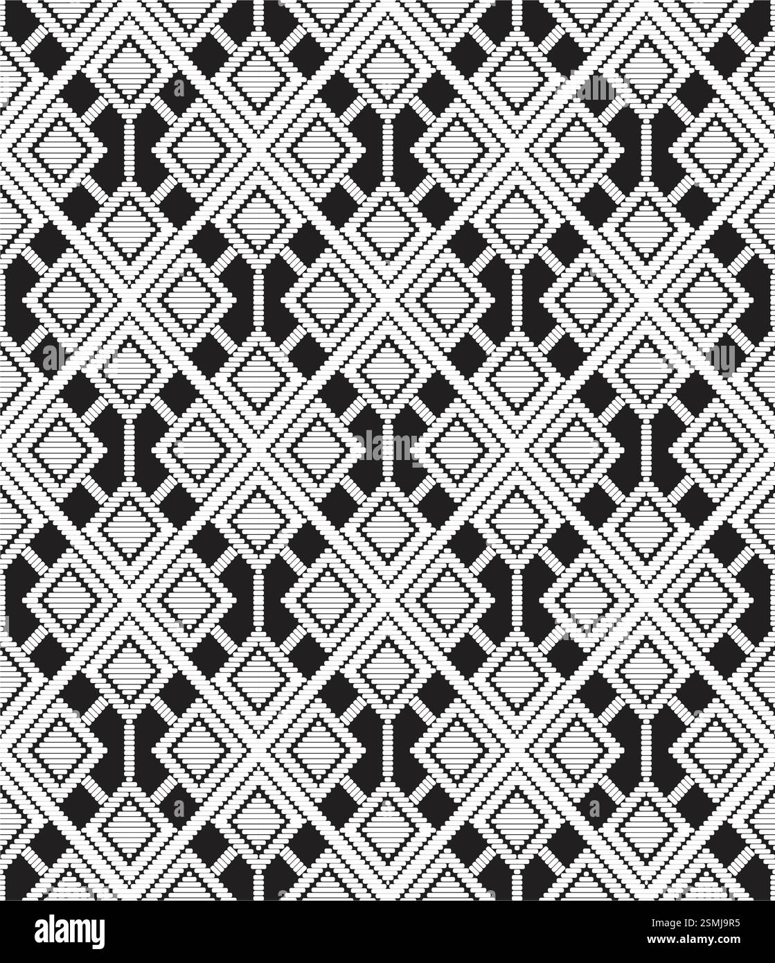 Black and white square carpet Stock Vector Images - Alamy
