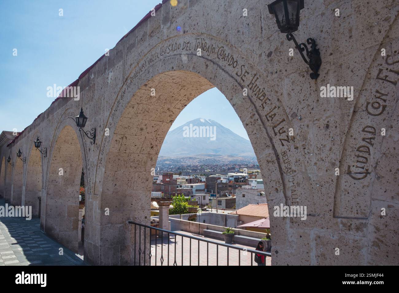 Yanahuara Arches, Arequipa - Peru Stock Photo - Alamy