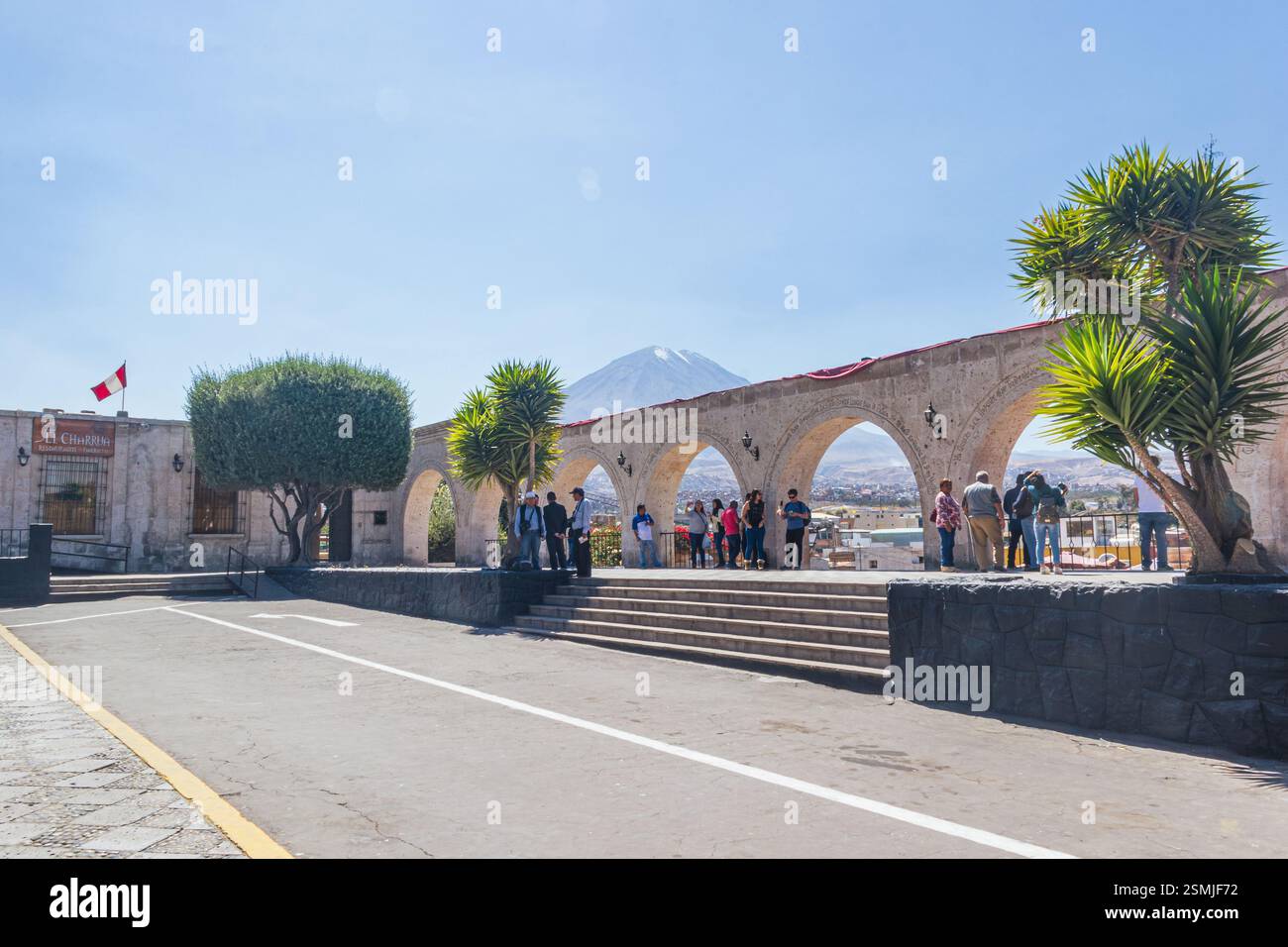 Yanahuara Arches, Arequipa - Peru Stock Photo - Alamy