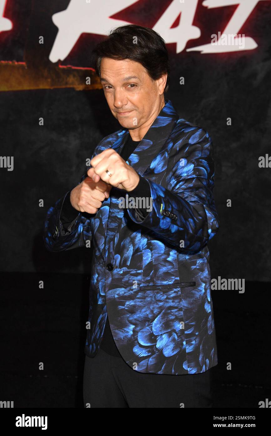 Hollywood, Ca. 12th Feb, 2025. Ralph Macchio at Netflix's Cobra Kai ...